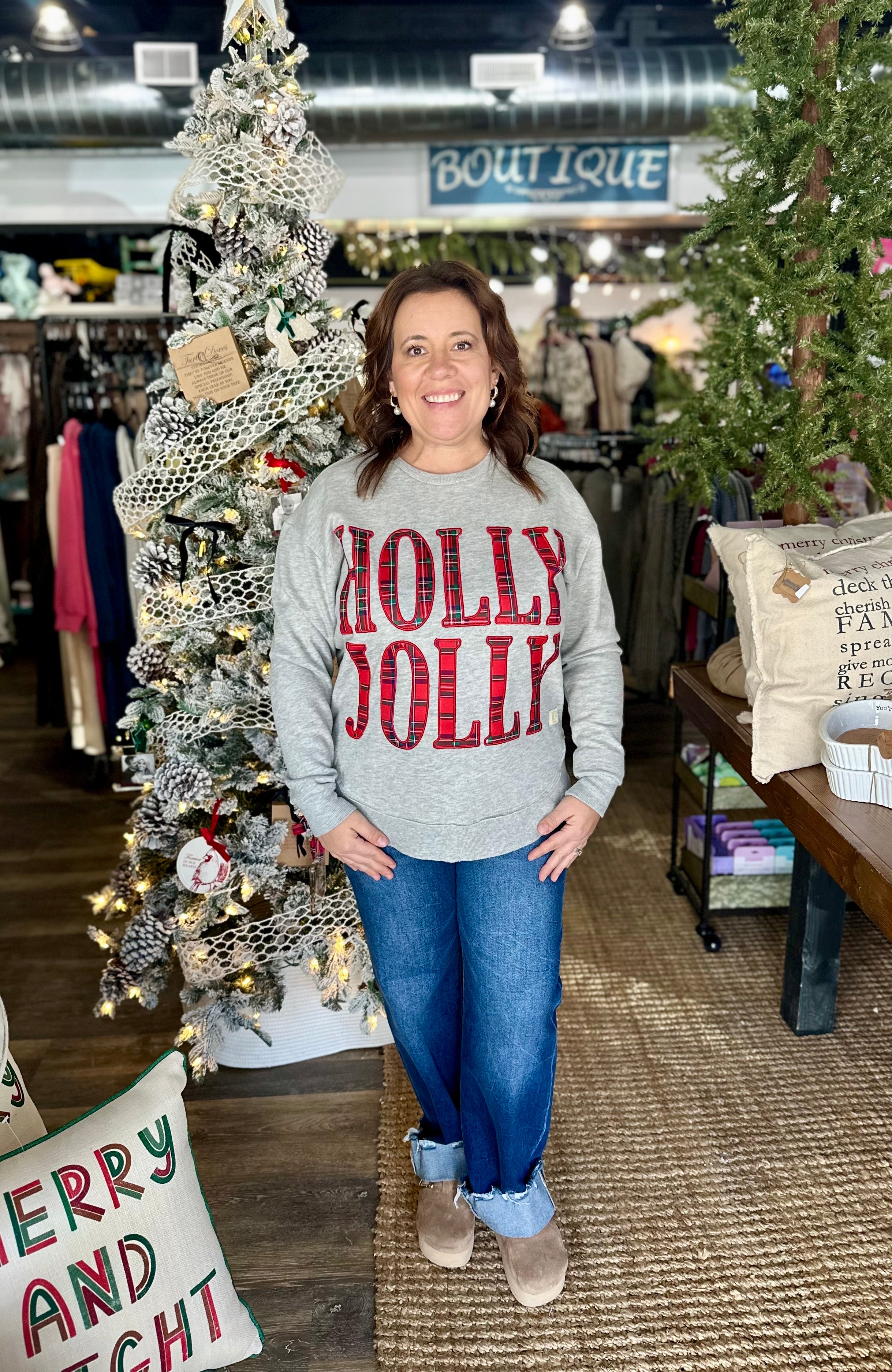 Holly Jolly Royce Sweatshirt – The Whimsy Willow Co